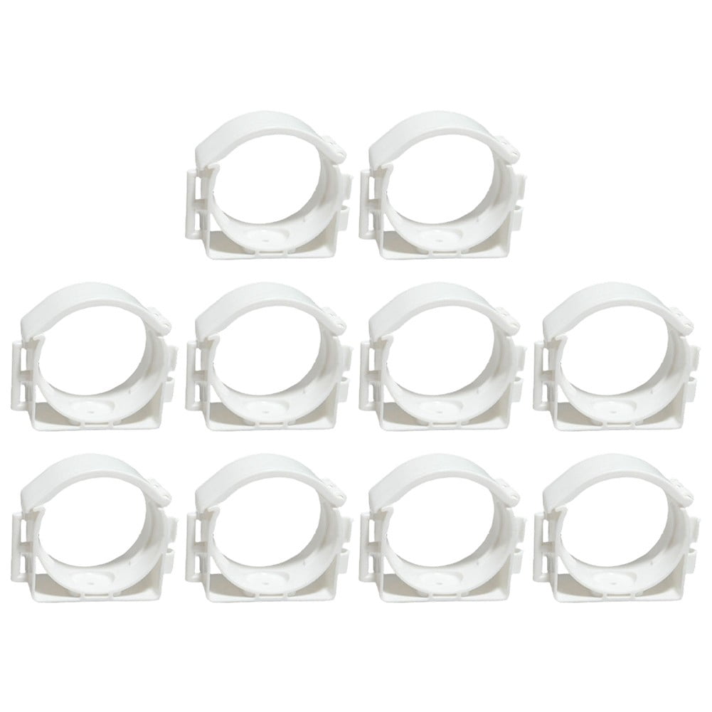 Whatever You Like-Round Ducting Pipe Bracket Clip Clamp Holder 10pc Set ...
