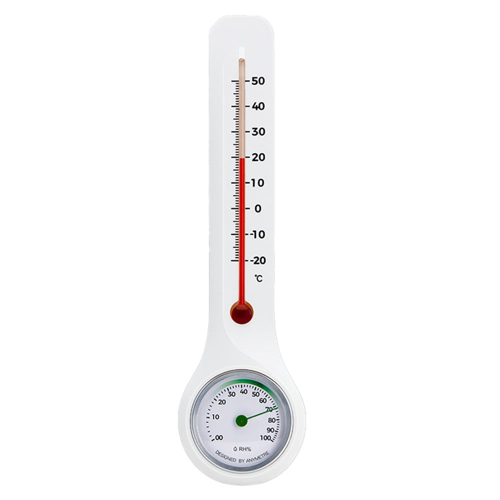 Whatever You Like-WALL Indoor Outdoor Thermometer Hygrometer, Large ...