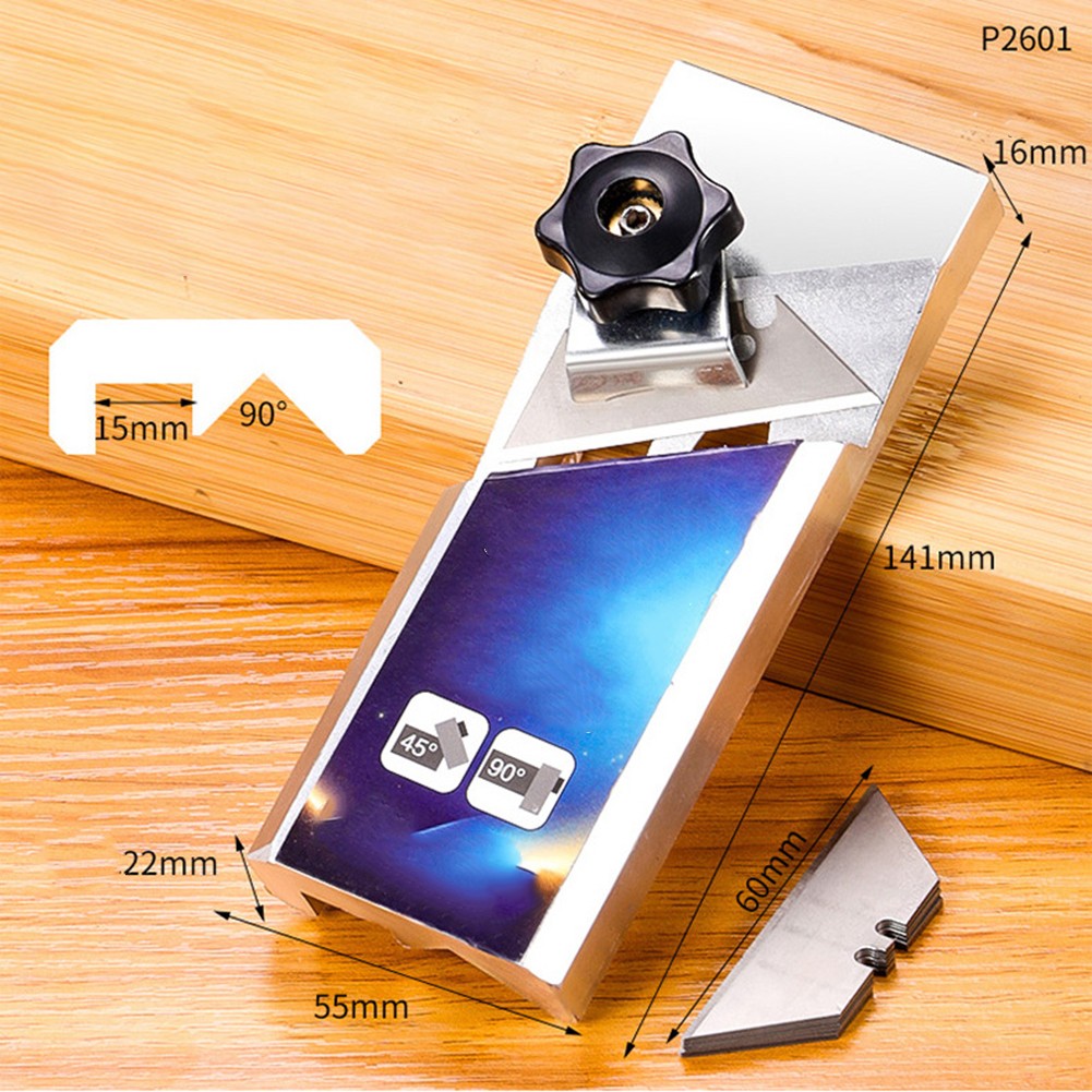 Whatever You Like Waterproof Chamfer Burr Trimmer 45 Degrees with 10 ...