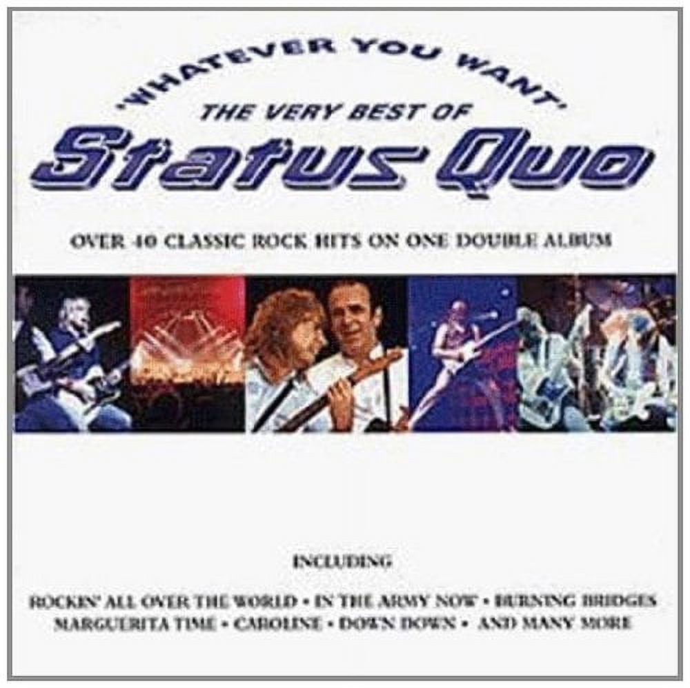 Pre-Owned Whatever You Want: The Best of Status Quo by Status Quo (CD ...