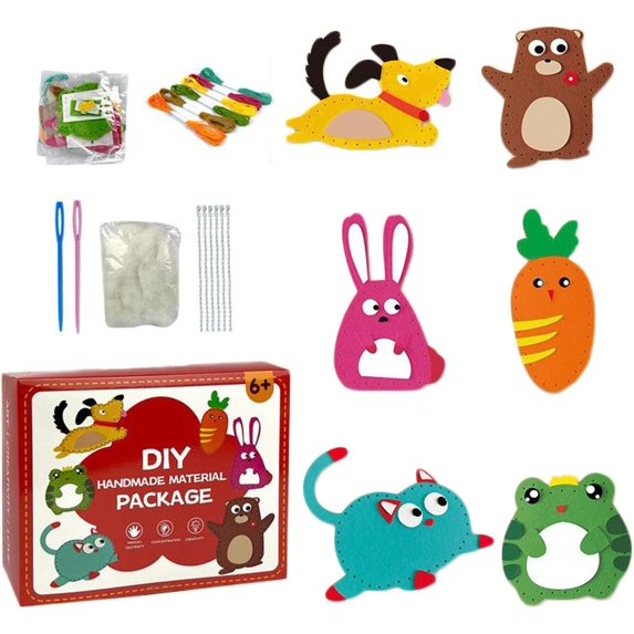 Whateveri DIY Doll Sewing Toys, Whatever Sewing Kit, Sewing Kit for ...