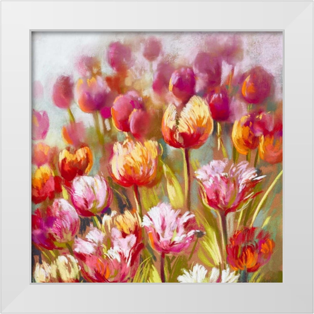 Whatmore, Nel 26x26 White Modern Wood Framed Museum Art Print Titled ...