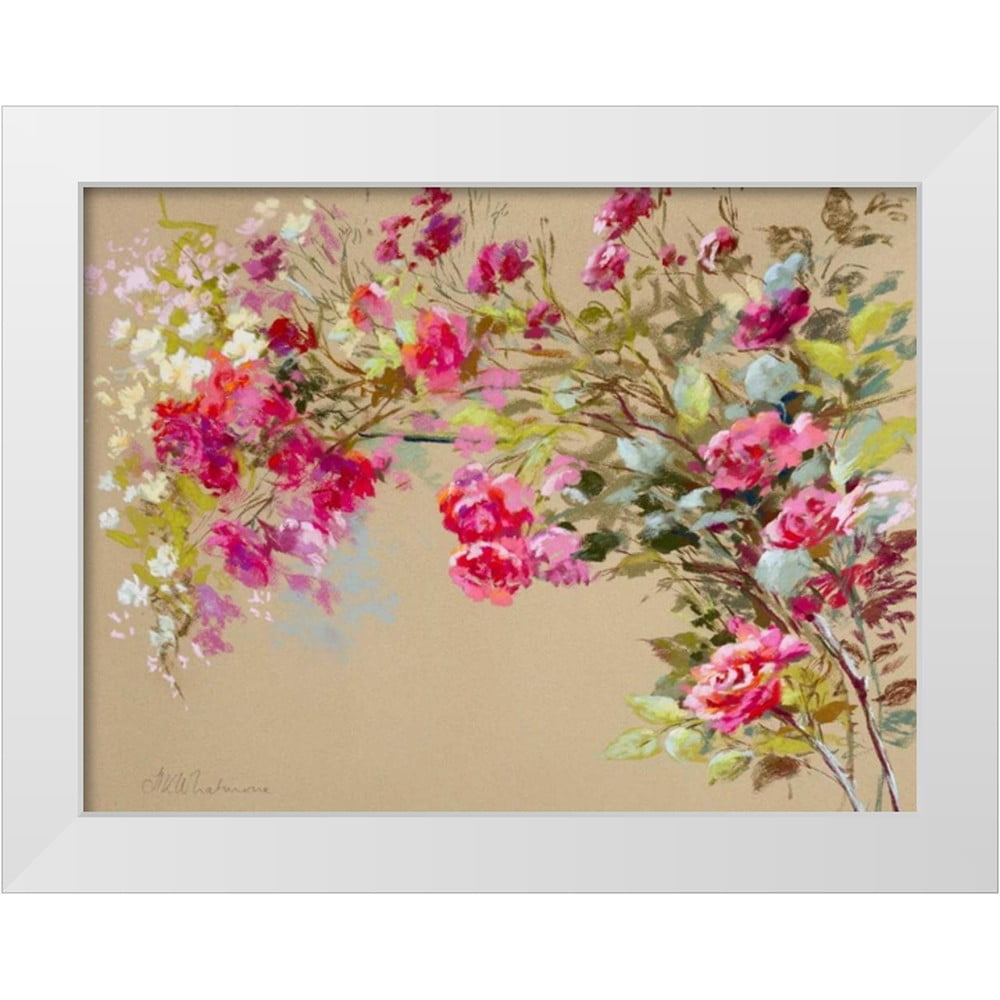 Whatmore, Nel 32x25 White Modern Wood Framed Museum Art Print Titled ...