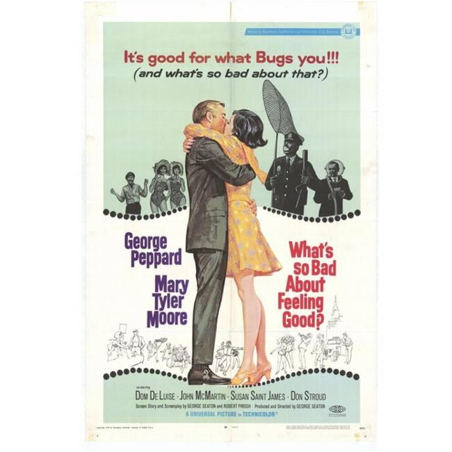 Whats So Bad About Feeling Good Movie Poster - 27 x 40 in. - Walmart.com