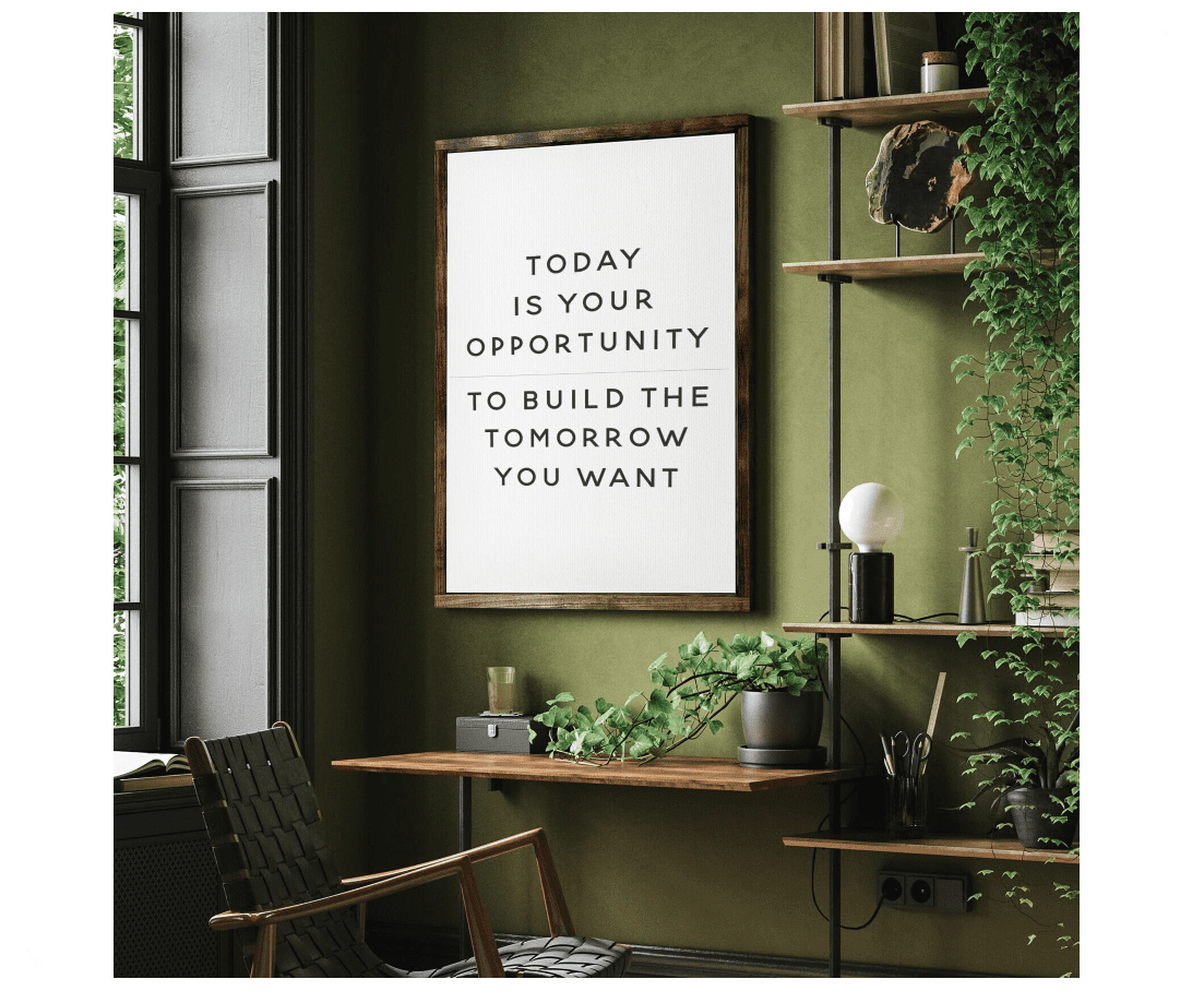 Whats The Best That Could Happen Motivational Poster Home Decor Office ...