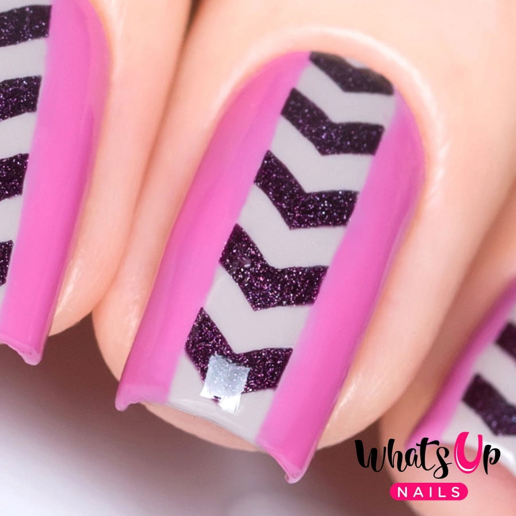 Whats Up Nails - Arrows Vinyl Stencils Nail Art Design - Walmart.com