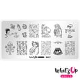 Whats Up Nails B057 The Gift of Life Metal Stamping Plate for Nail Art ...