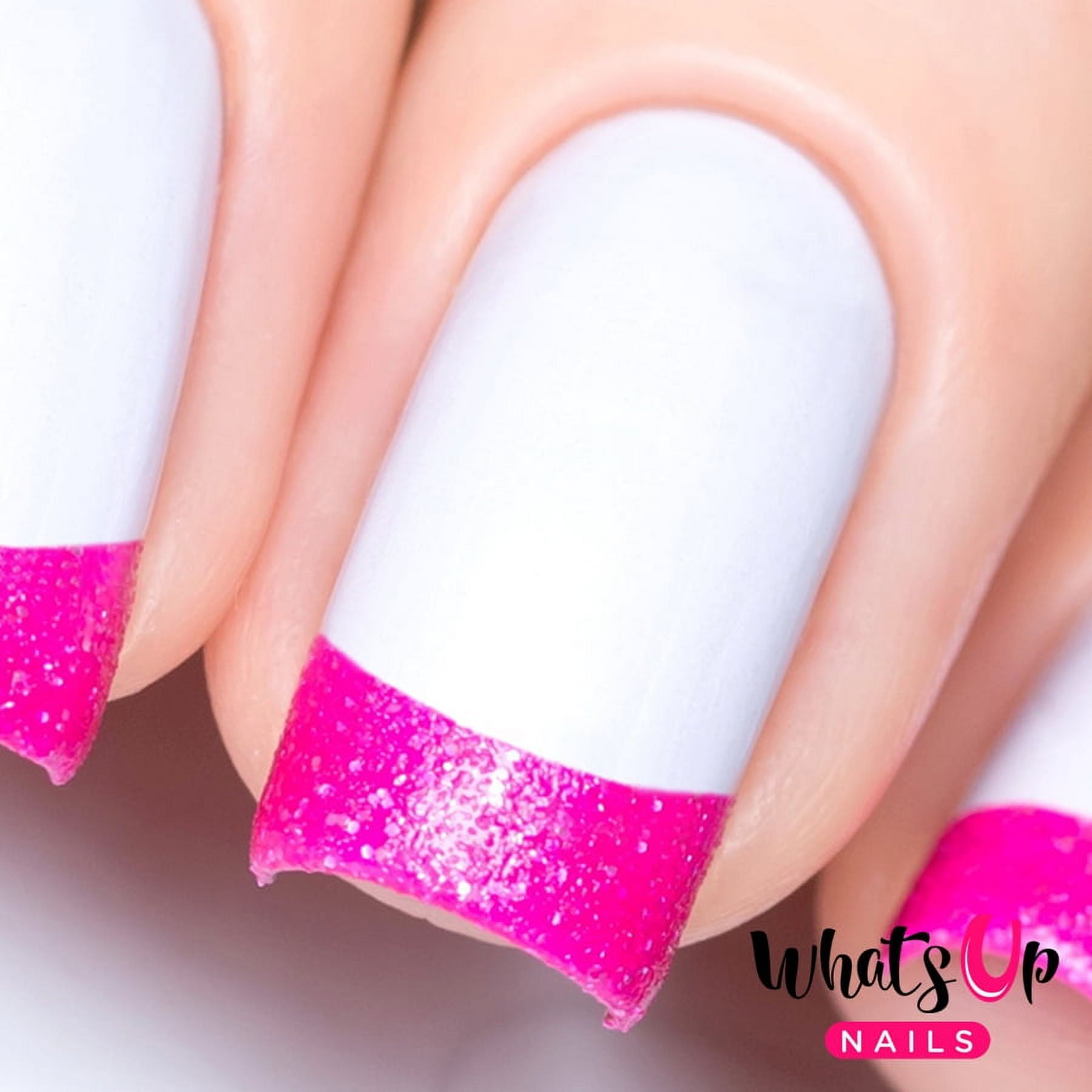Whats Up Nails - French Tip Tape Vinyl Stencils Nail Art Design ...