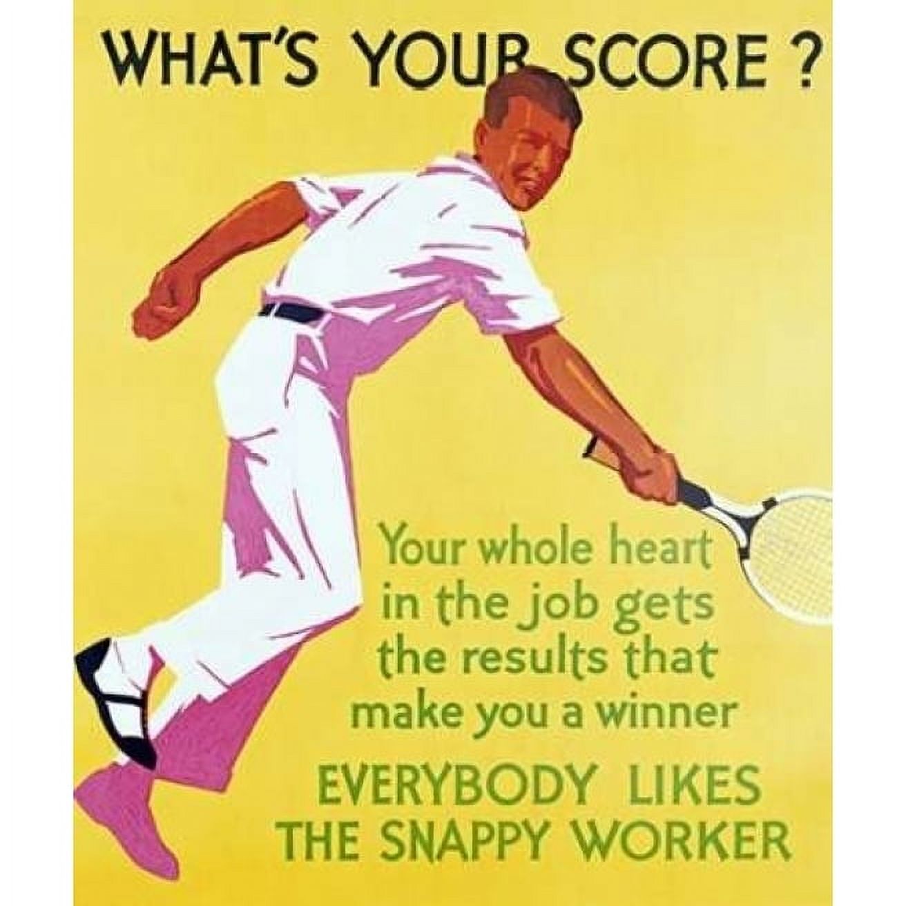 Whats Your Score Poster Print by Unknown (10 x 12) - Walmart.com