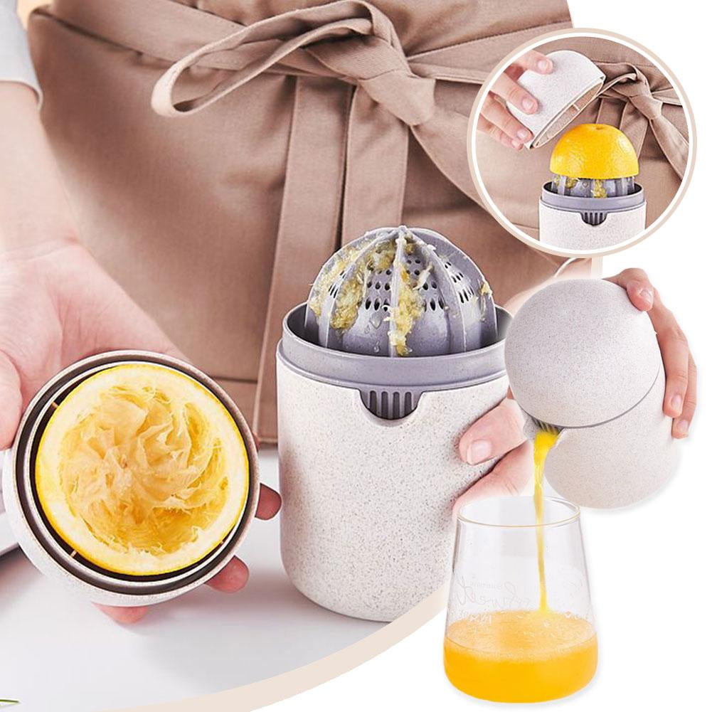 Wheat Color Manual Juicer Small Simple Portable Juicer Cup Household ...