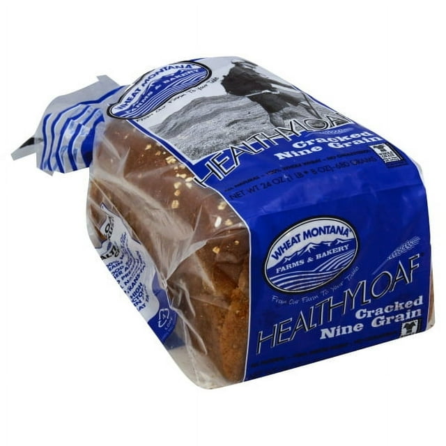 Wheat Montana Cracked Nine Grain Bread, 24 oz - Walmart.com