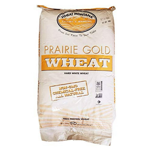 Wheat Montana - Prairie Gold Wheat Berries - 1 pack - 50lb bag ...