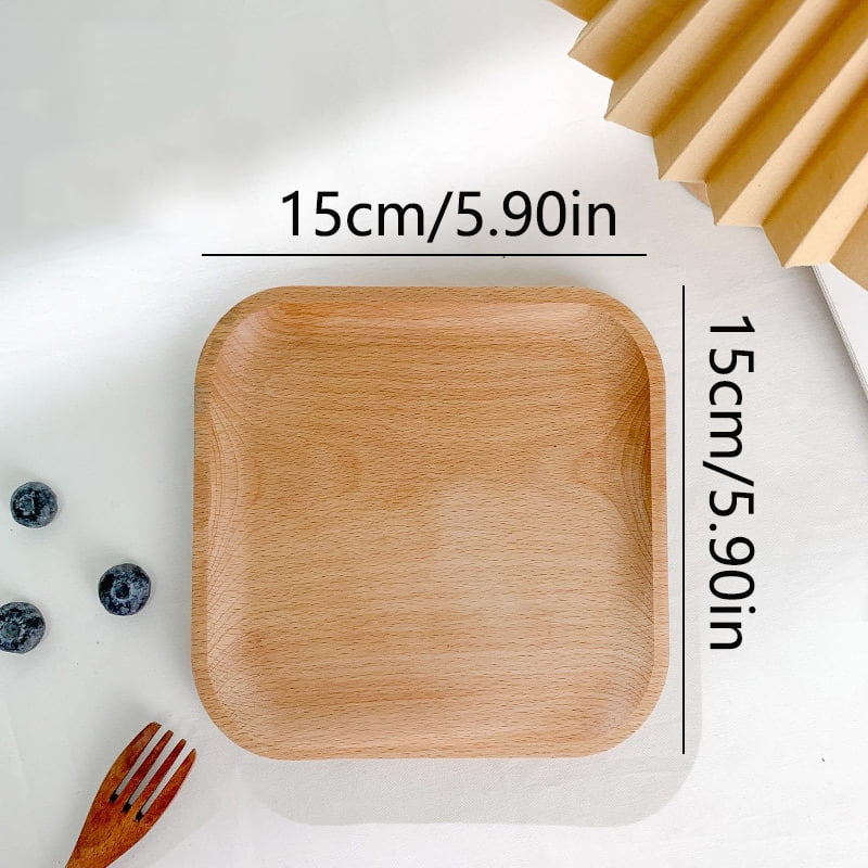Wheat Stalk Tray Tableware Round Dessert Plate Japanese-Style Durable ...