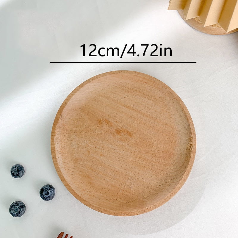 Wheat Stalk Tray Tableware Round Dessert Plate Japanese-Style Durable ...