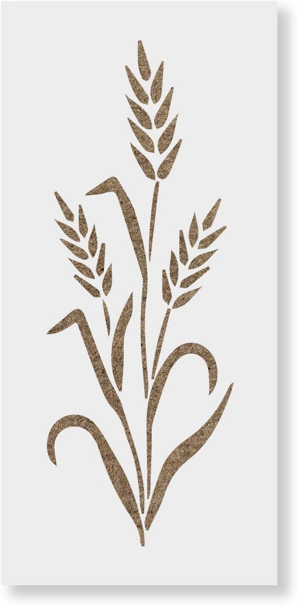 Wheat Stencil - Small Bread Stencils, Sourdough Stencil, Wheat Stencil ...