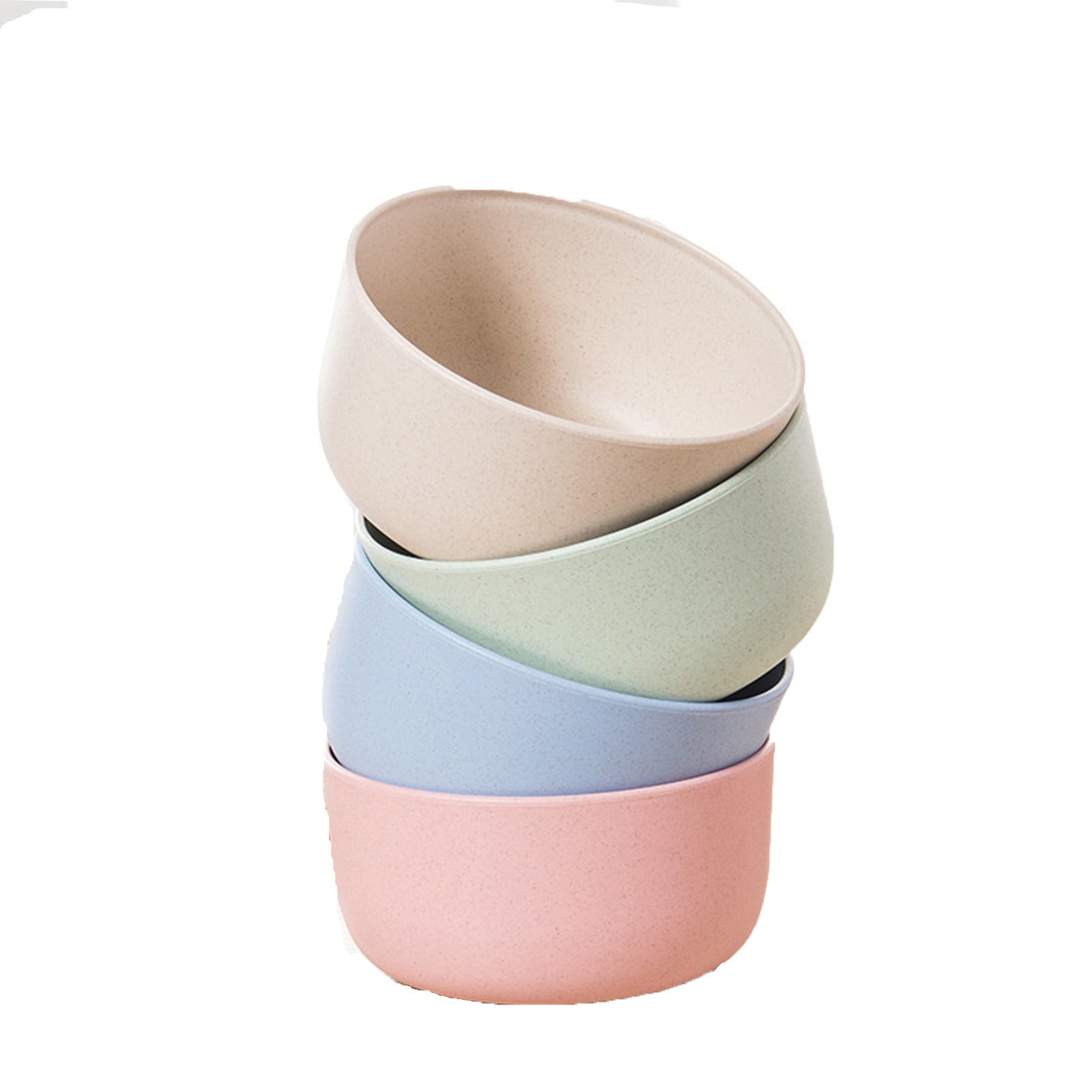 Wheat Straw Fiber Lightweight Bowl Sets Dishwasher & Microwave For ...