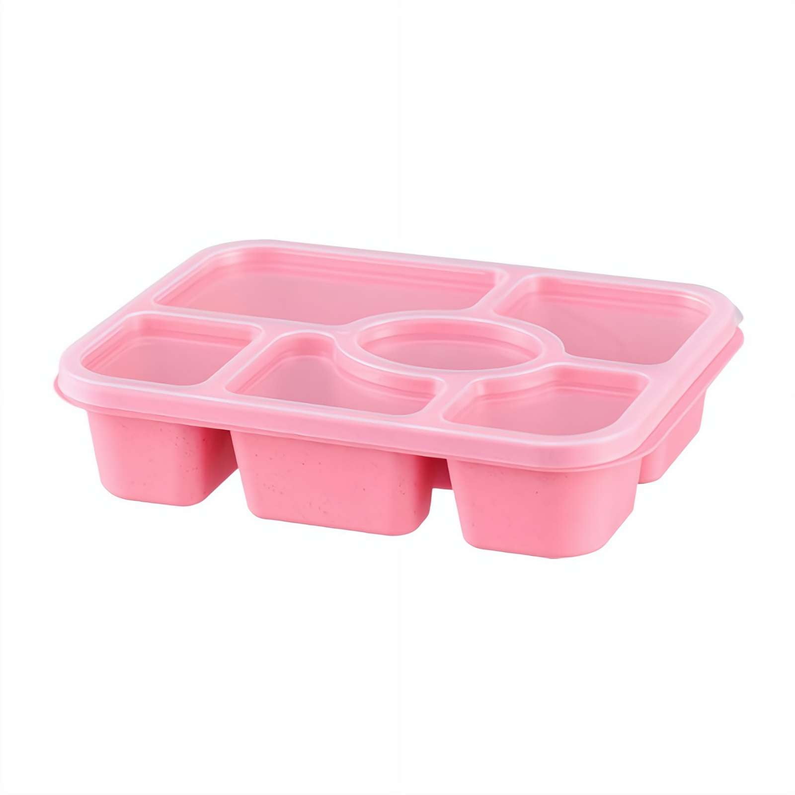 Wheat Straw Lunchable Snack Containers for Kids & Adults - 6 ...