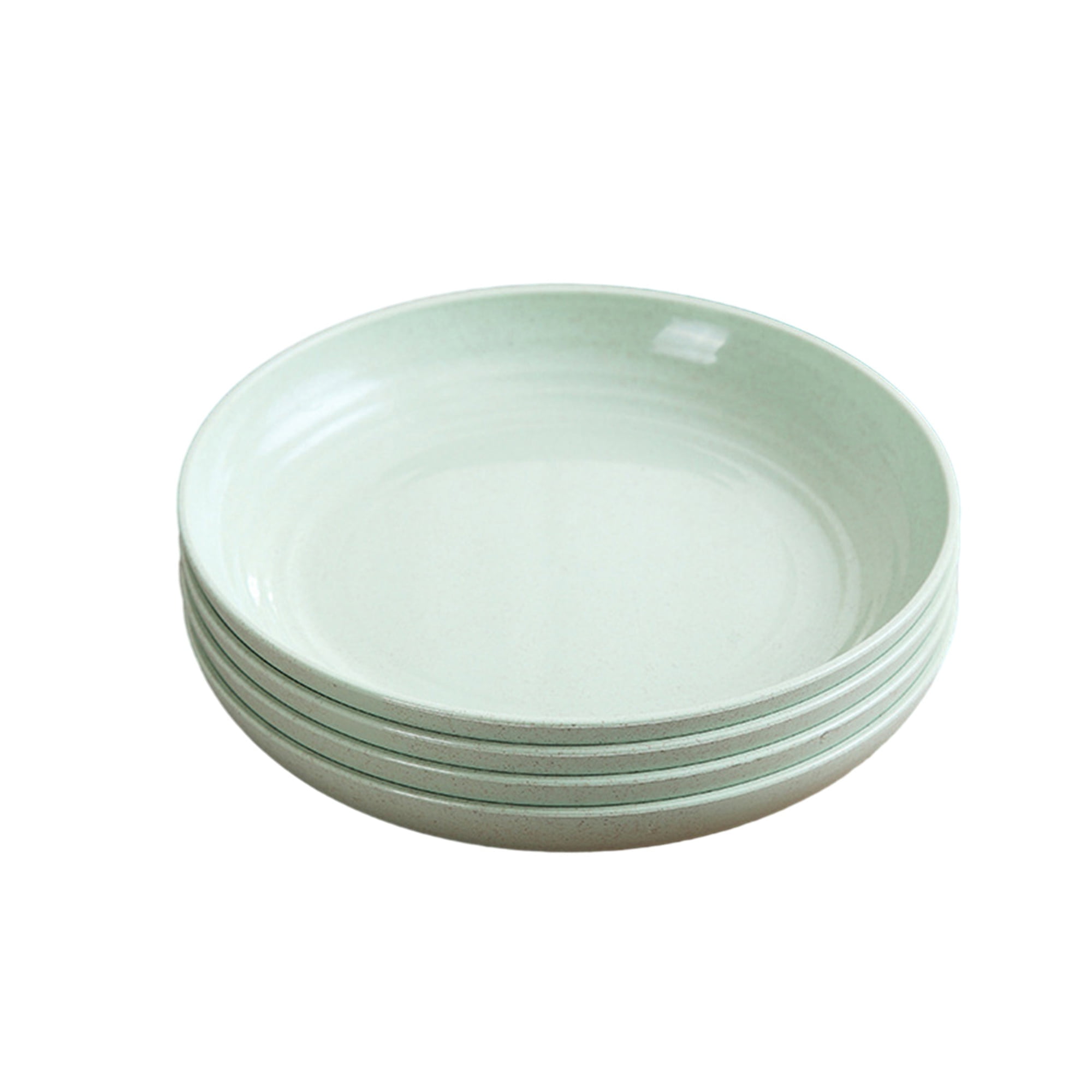 Wheat Straw Plate, Lightweight Unbreakable Big Durable Reusable Dinner ...