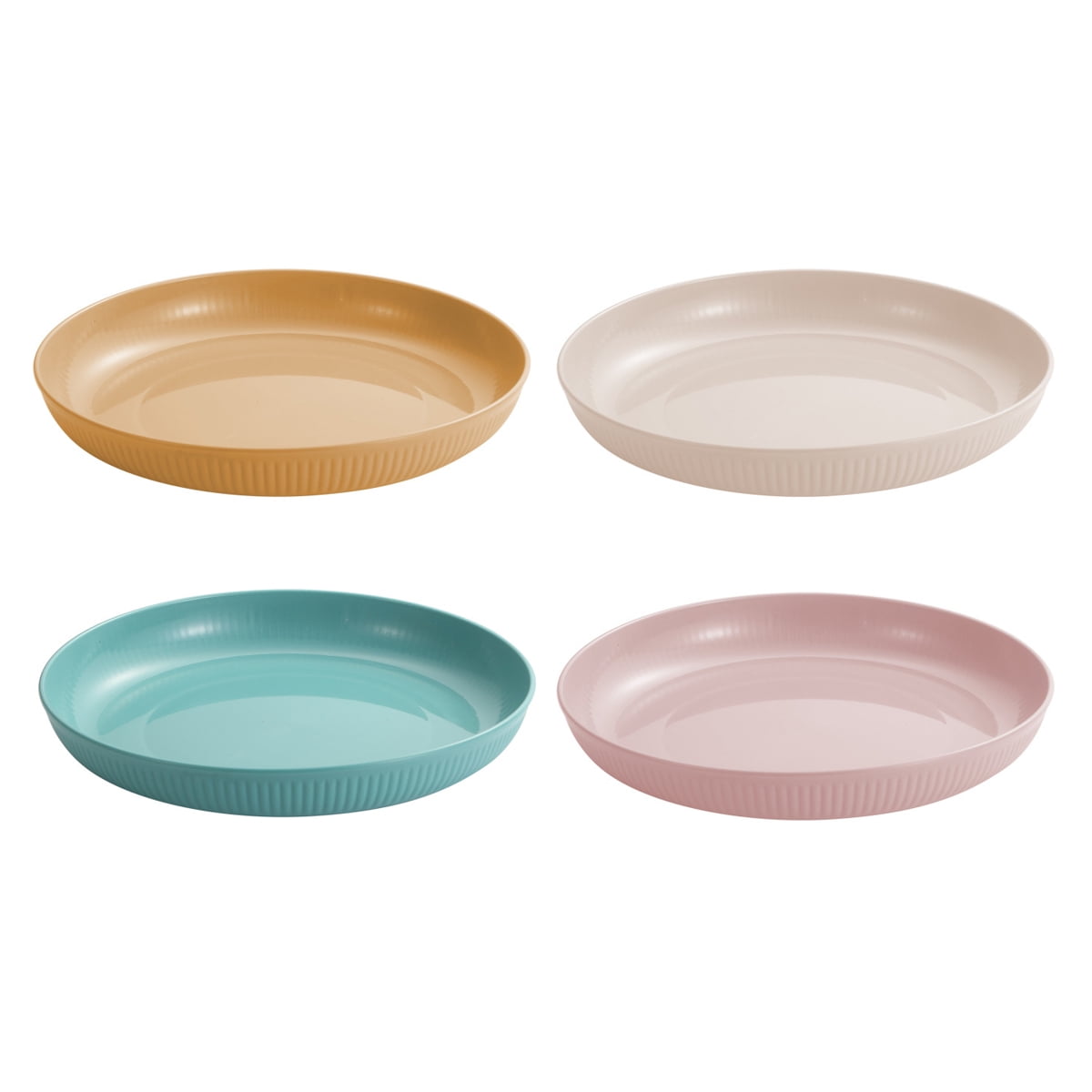 Sohindel Wheat Straw Plates, 23cm, Lightweight, Durable, Unbreakable ...