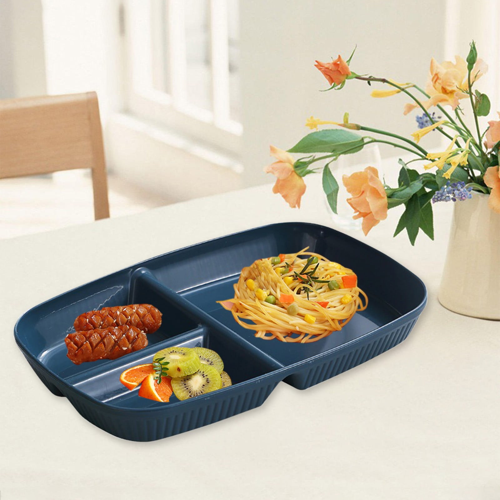 Wheat Straw Portion Control Plate, Portion Control Bariatric Plate ...