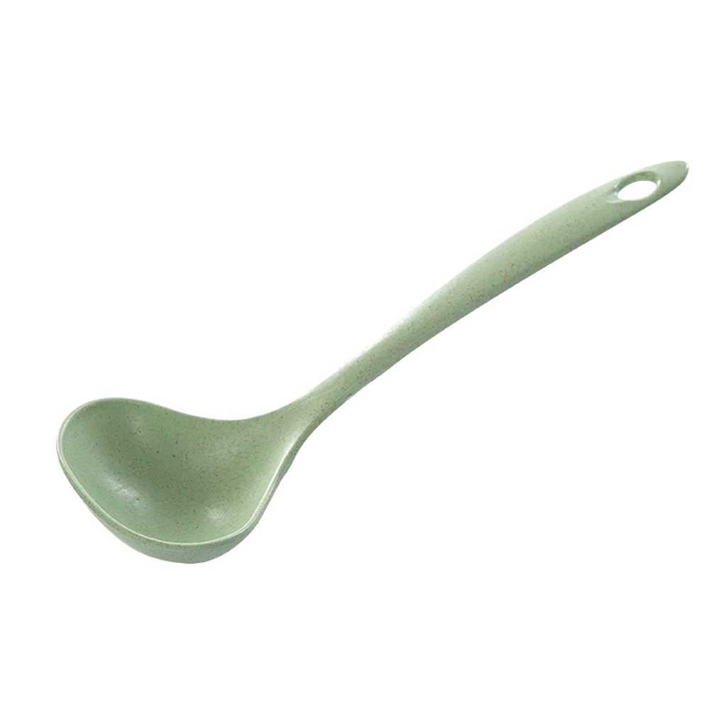 Wheat Straw Soup Spoon Ladle Tablespoon Eco-Friendly Dinner Scoop ...