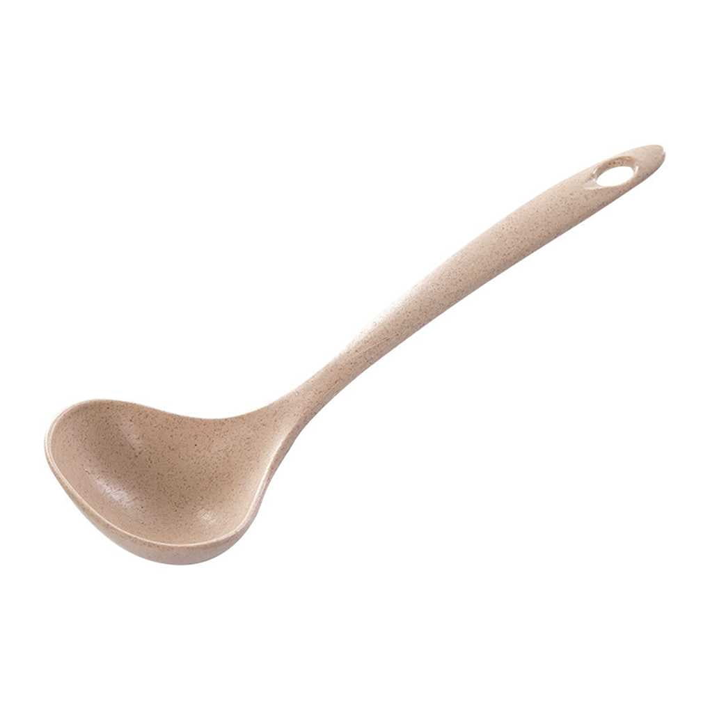 Wheat Straw Soup Spoon Ladle Tablespoon Eco-Friendly Dinner Scoop ...