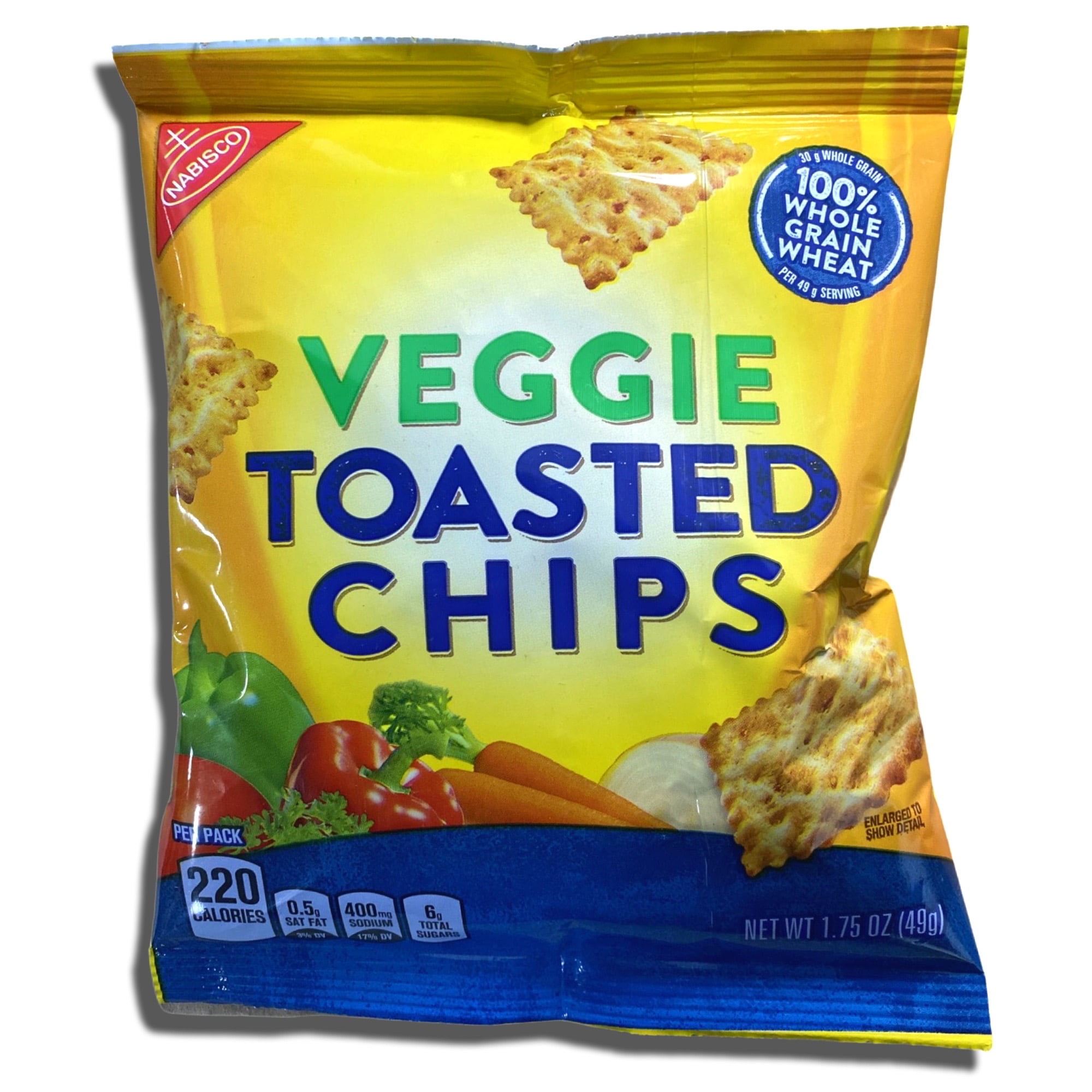 Wheat Thins Whole Grain Veggie Chips, Multigrain Crunch Snack, 30 ...