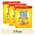 (3 pack) Wheat Thins Original Whole Grain Wheat Crackers, Family Size ...