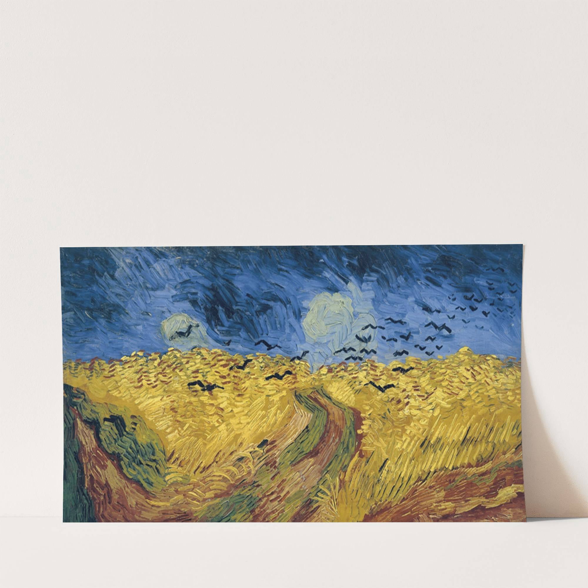 Wheatfield with Crows - Vincent Van Gogh Artwork - livingroom bedroom ...