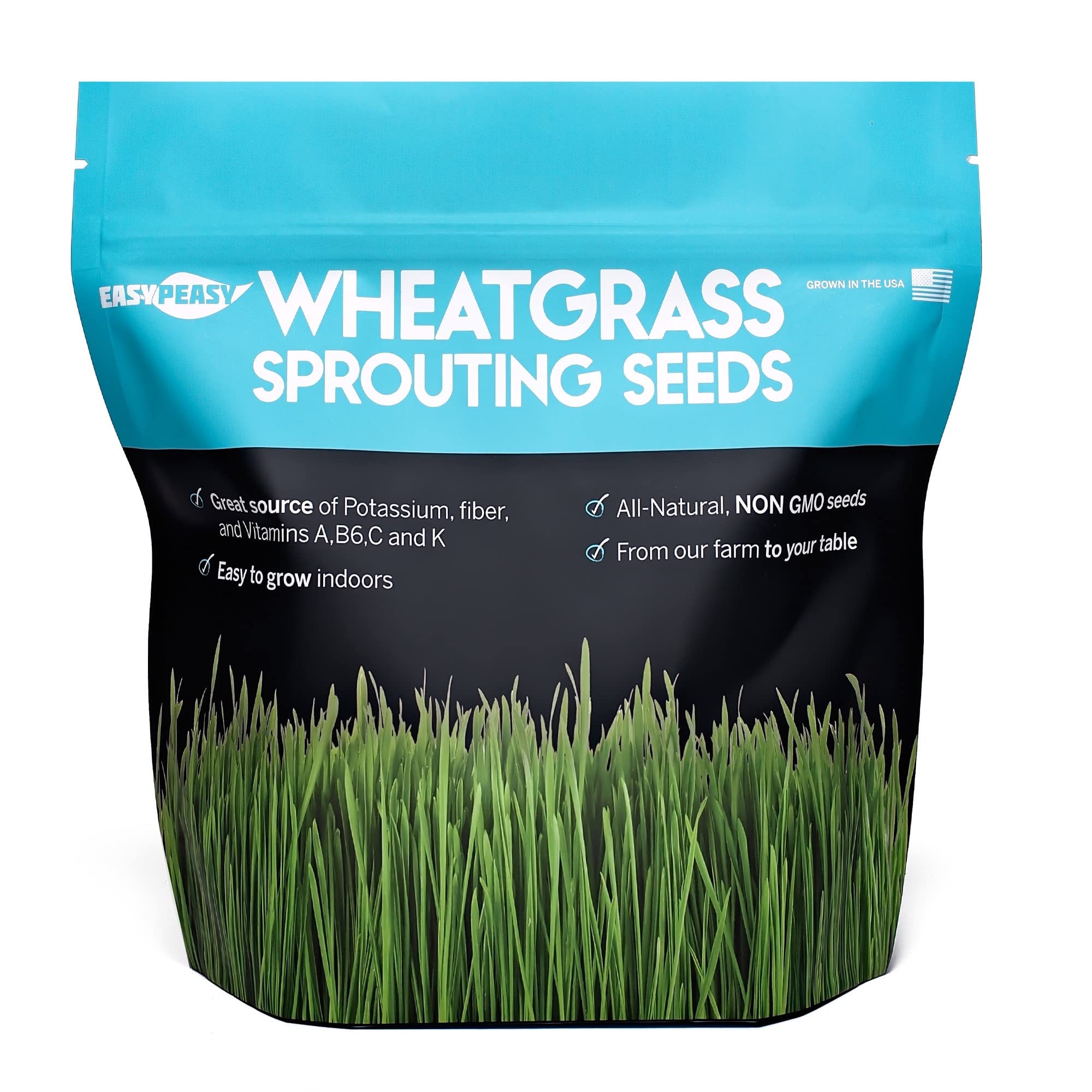Wheatgrass Seeds | Non GMO | Grown in USA Wheat Grass Seeds | from Our ...