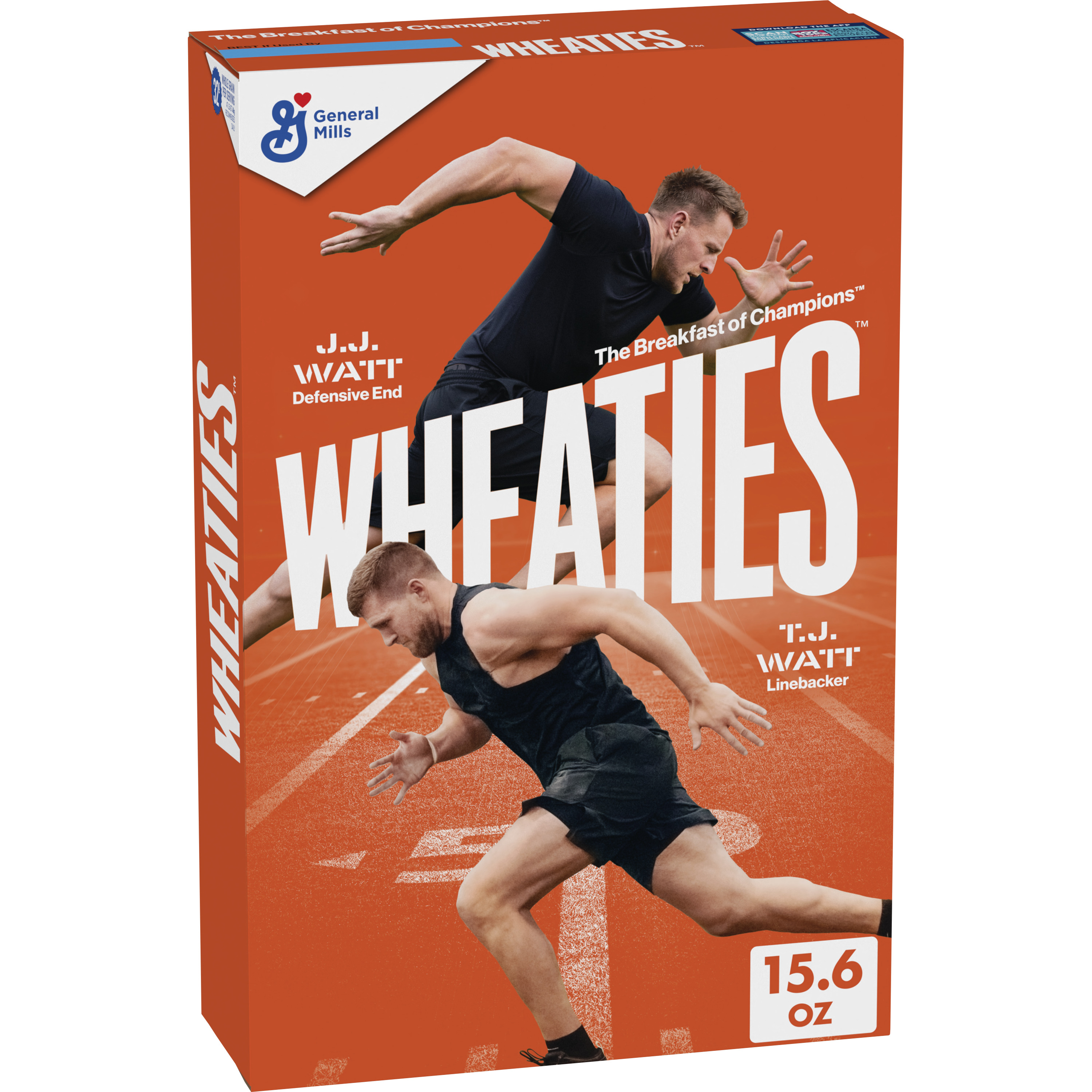 Wheaties Cereal 100% Whole Wheat Flakes 15.6 Oz (Pack of 2) - Walmart.com