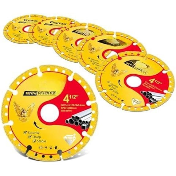 Wheel 4 1/2 in for Angle ,Cut Off Wheel 7/8 Arbor 4/5 with 6000+ Cuts ...