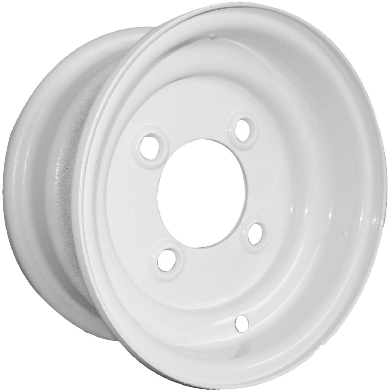 Wheel 8x3.754 on 4 White, Center Bore 2.80, Offset-2 - Walmart.com