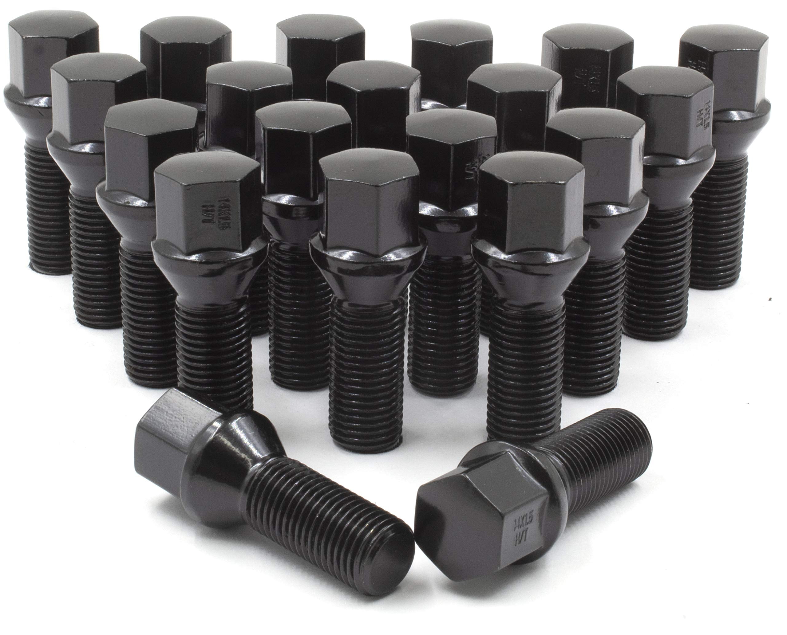 Wheel Accessories Parts 20 Pcs Lug Nut Set M12 x 1.25 12x1.25 Thread ...