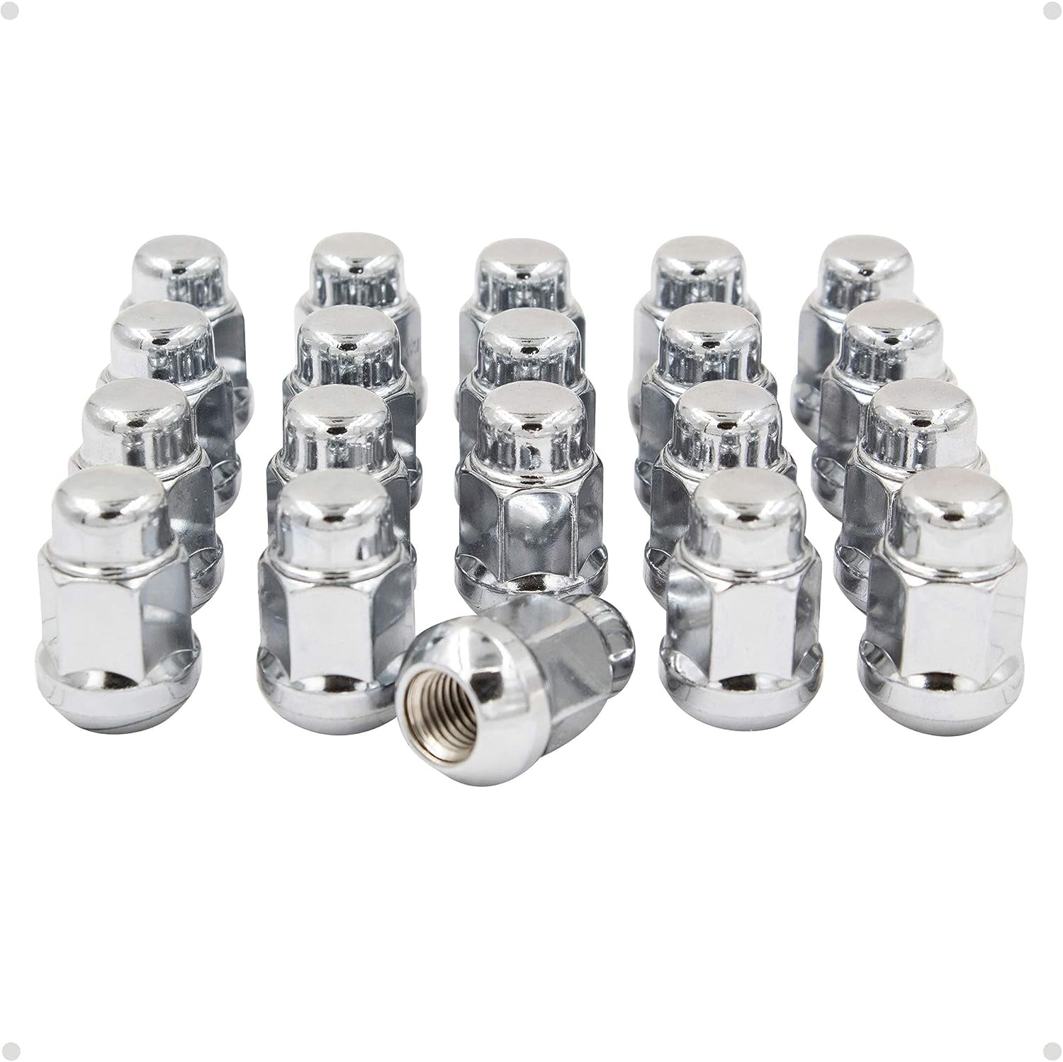 Wheel Accessories Parts Set of 20 12x1.5 OEM Ball Seat Lug Nuts fit Honda, Acura, Isuzu 90381 ...