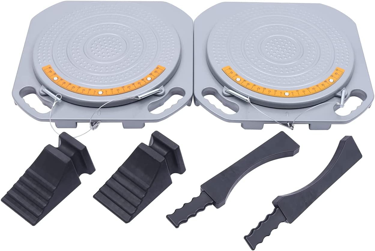 Wheel Alignment Tool Turn Plates, 2 Wheel Durable Car Front End Wheel ...