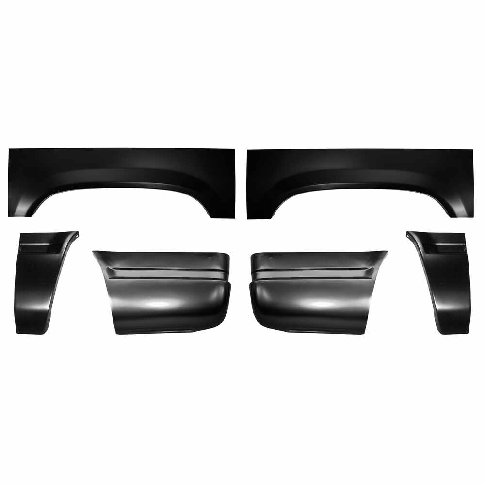 Wheel Arch & Front & Rear Quarter Panel Lower Sections Kit. Fits 92-99 ...