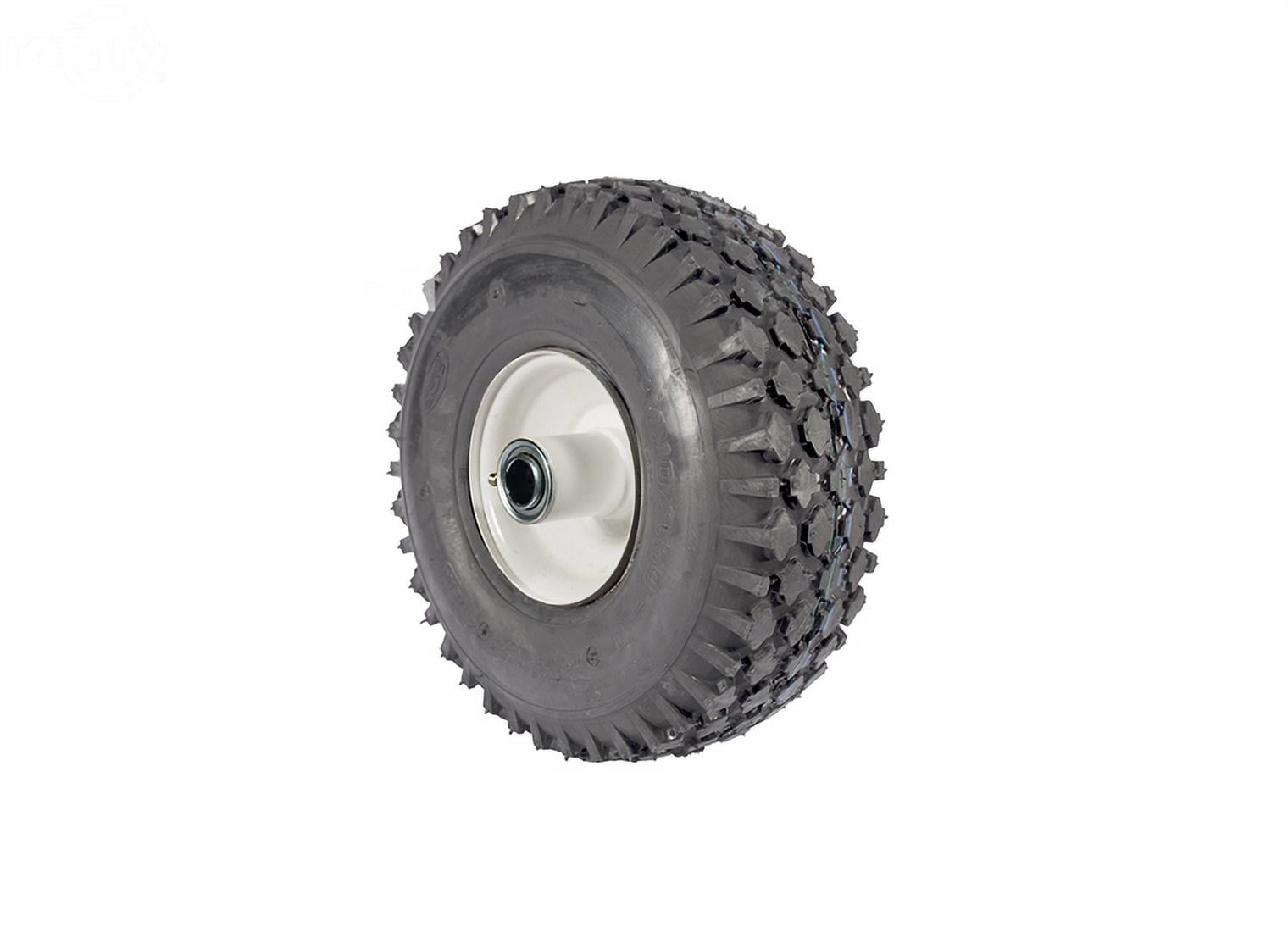 Wheel Assembly 410x4 2ply Snapper Fits (White) - Walmart.com