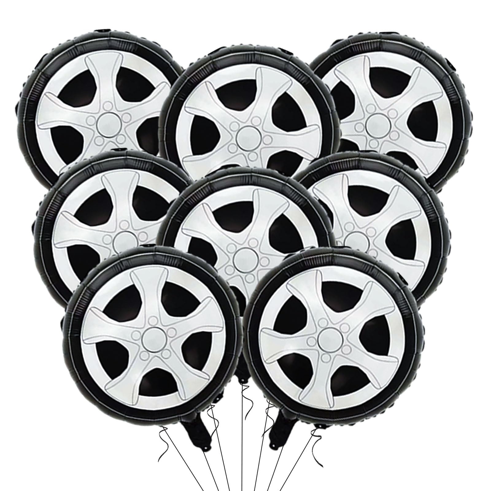 Wheel Balloons, 18 Inch Race Car BSL1 Tire Balloons, Racing Cars Theme ...