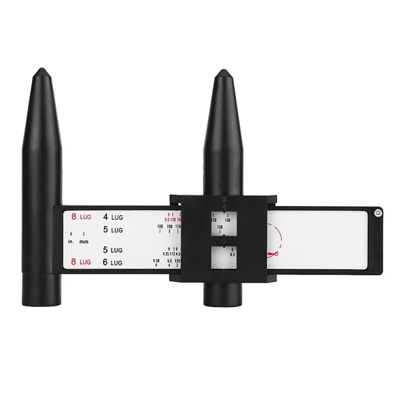 Wheel Bolt Stud Pattern Gauge Measurement 4 5 6 8 Lug Rims Holes Size ...