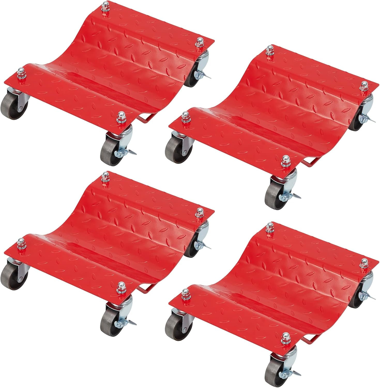 Wheel Car Dolly Set - Car Dolly, Wheel Dolly, Set of 4, Car Moving ...
