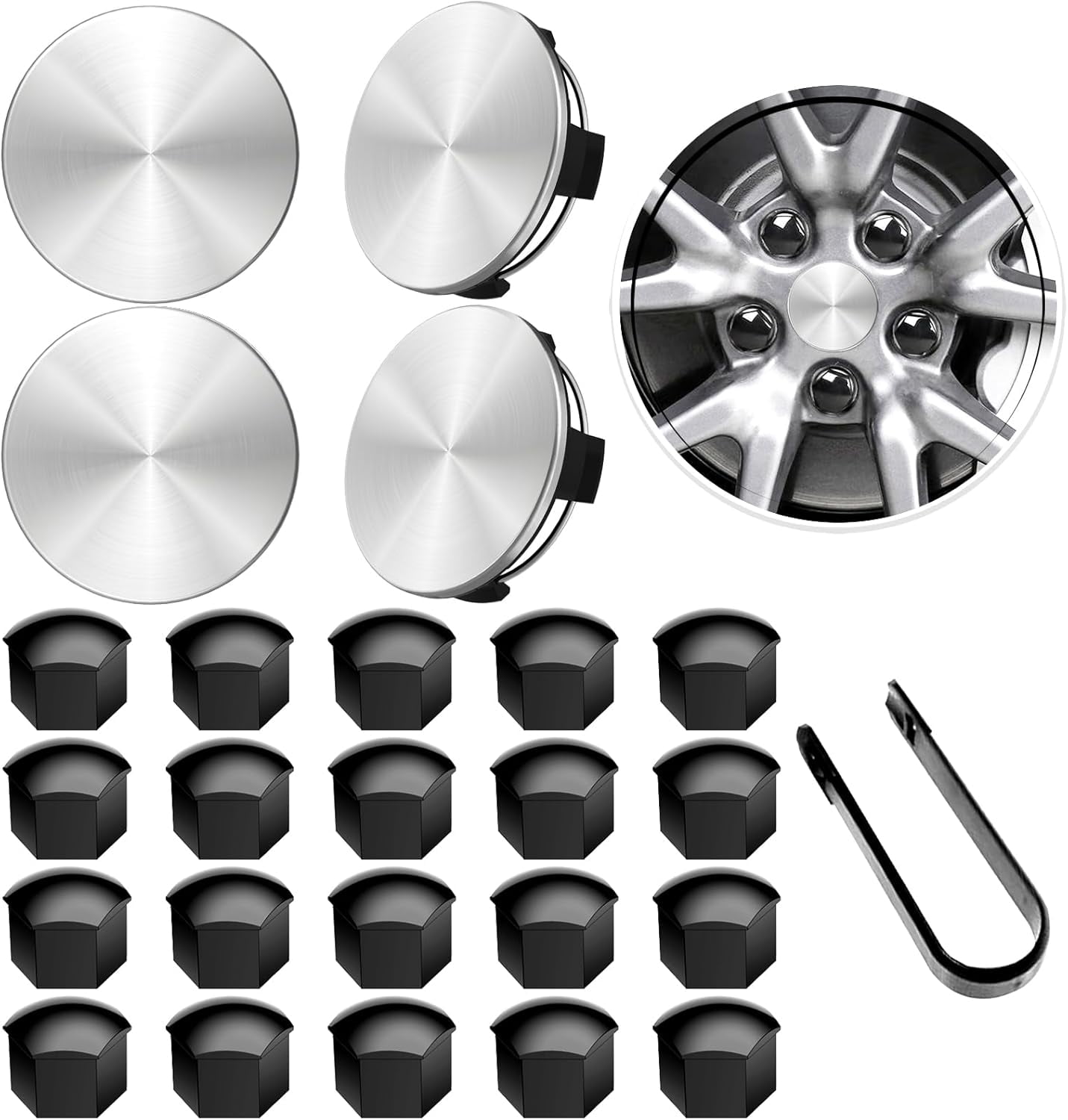 Wheel Center Caps for Tesla Model Y Model 3 19 Inch Model S 20 Inch ...