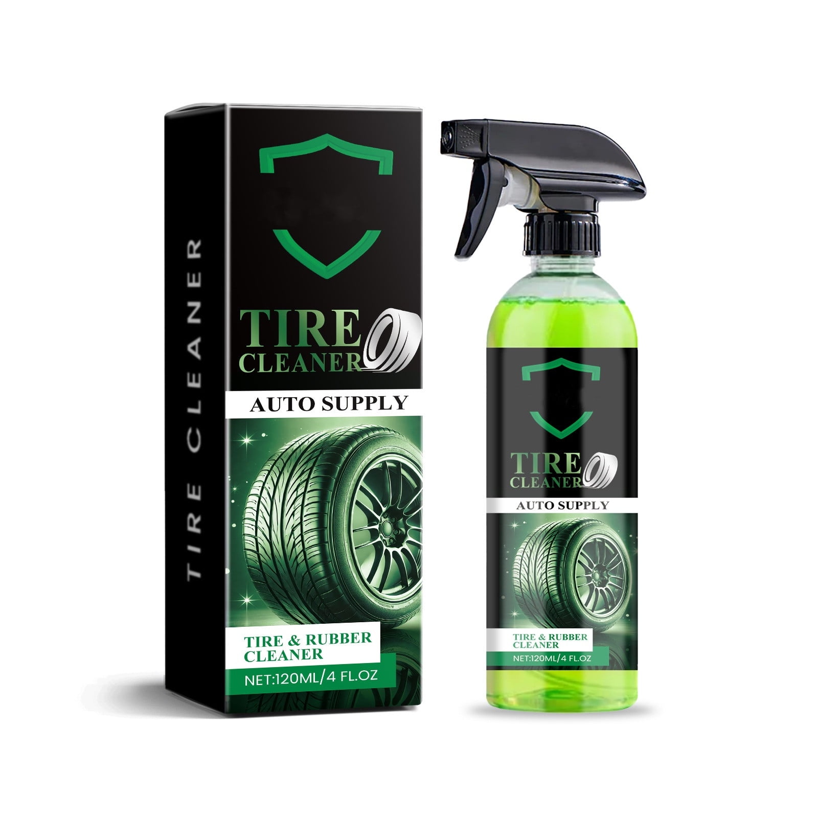 Wheel Cleaner for Cars, Heavy Duty Wheel and Hub Cleaner with Stain ...