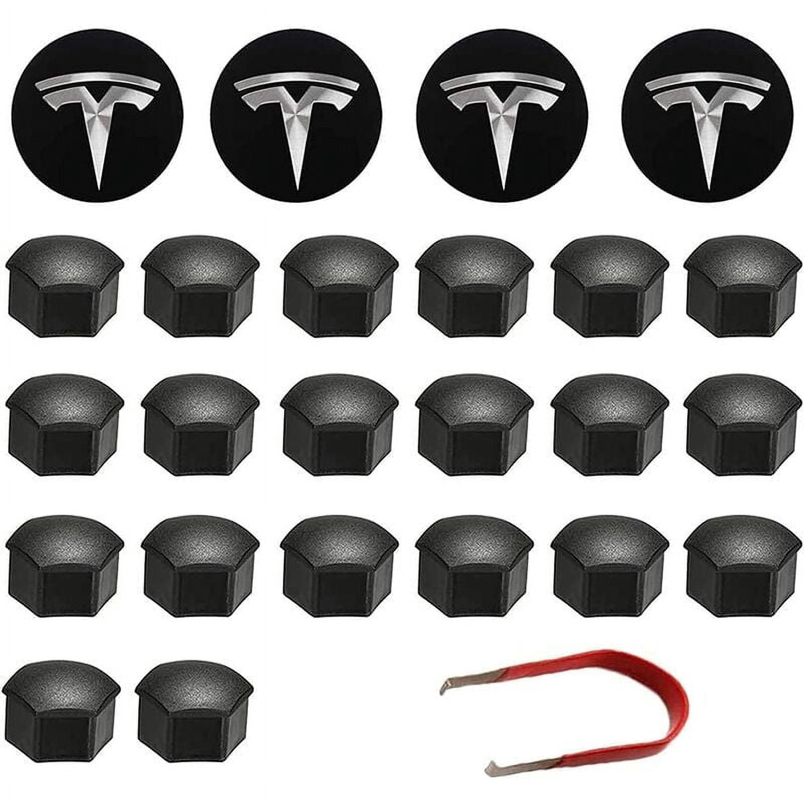 Wheel Cover Kit Center Hub Cap Car Wheel Nut Cover with Removal Tool ...