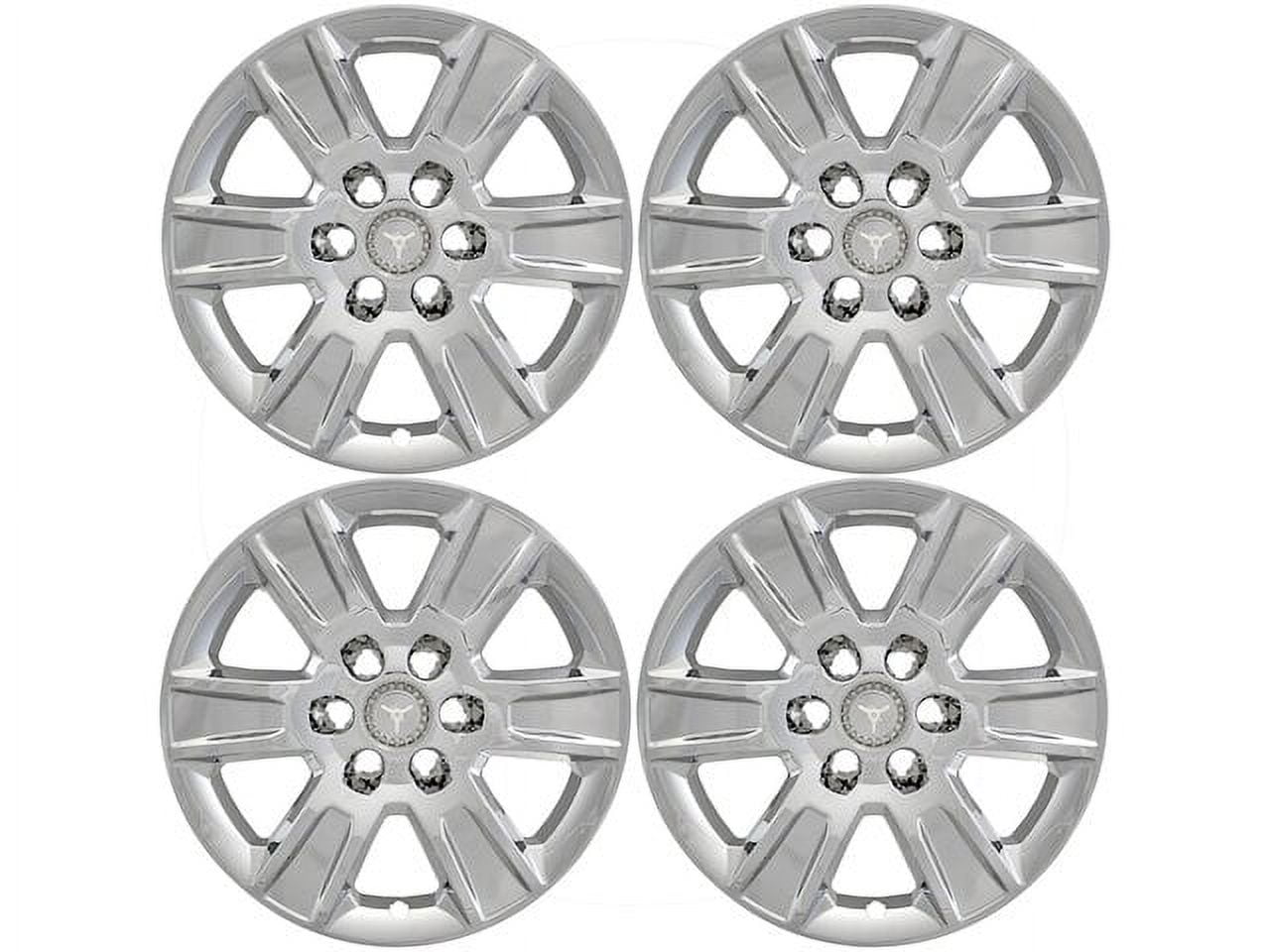 Wheel Cover Set of 4 - Compatible with 2019 GMC Sierra 1500 Limited SLE ...