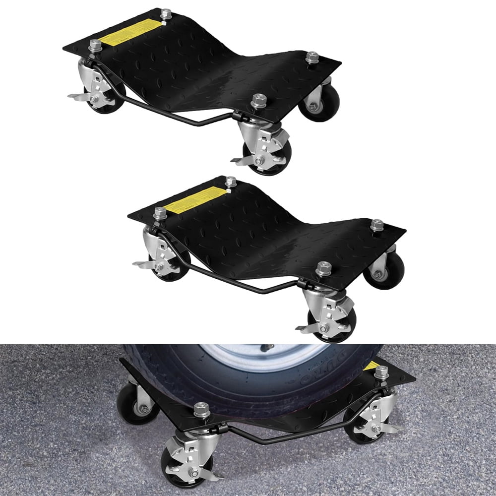 Wheel Dollies Set of ,Car Moving Dolly Heavy-Duty, Car Dolly Set for ...