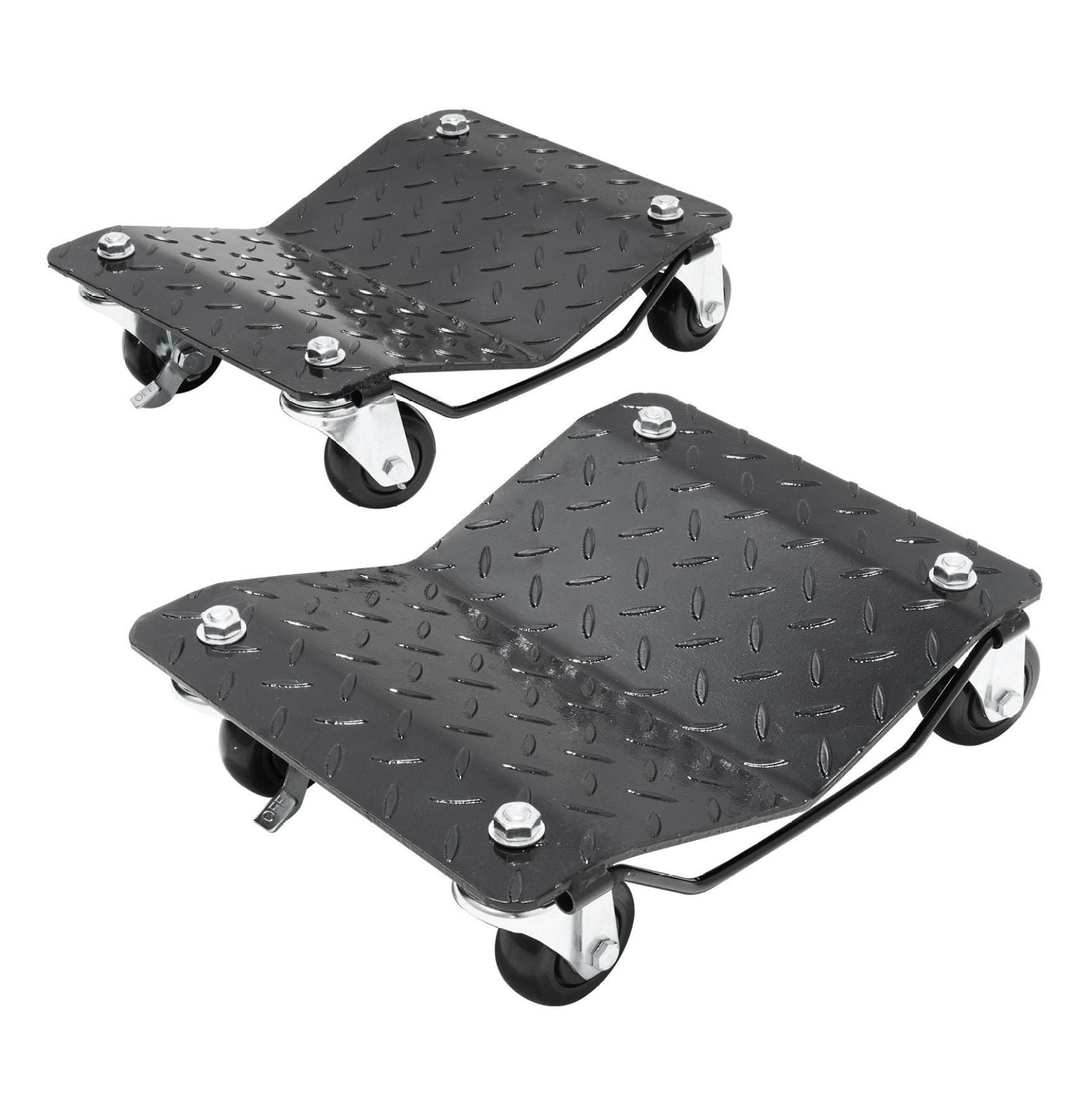 Wheel Dolly 3000 lbs Capacity (2-Pack), Car Tire Dolly Set, Heavy Duty ...