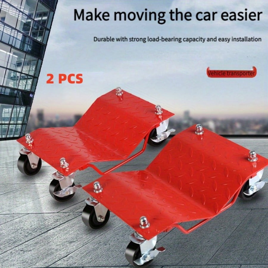 Wheel Dolly, 3000 lbs Car Moving Dolly, Wheel Dolly Car Tire Stake Set ...