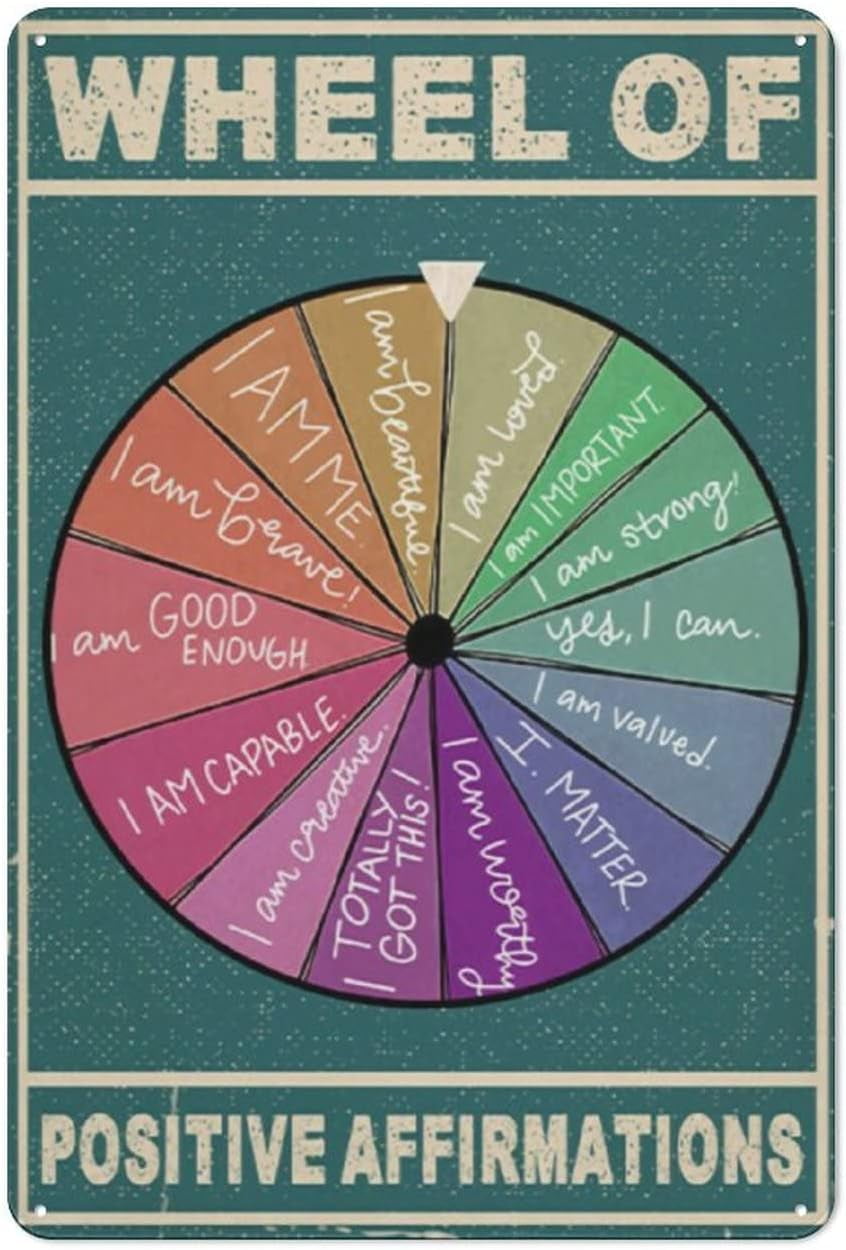 Wheel of Feelings and Emotions Chart Square Poster,Mental Health ...