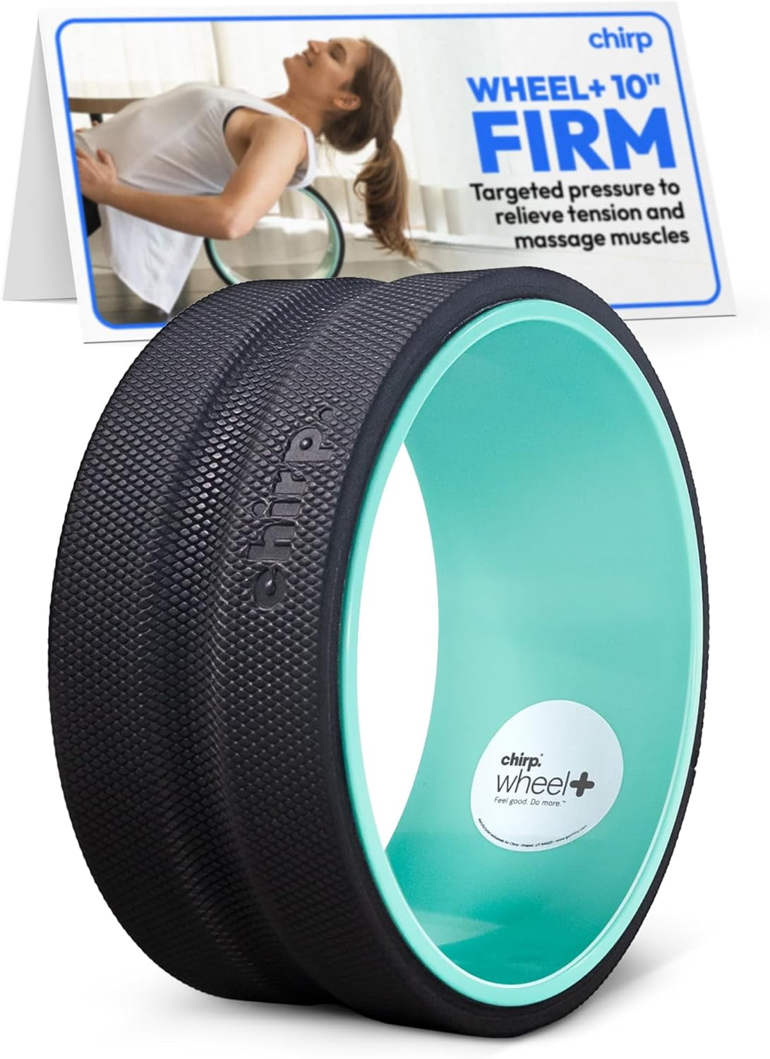 Wheel Foam Roller – Targeted Back & Neck Relief, Lumbar Spine Stretcher ...